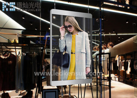China Customized P10 Glass Wall Led Display Indoor Full Color Led Screen 32x32dots supplier
